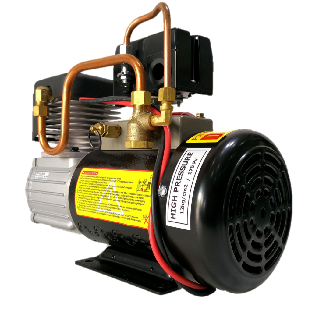 Two Star 24V DC Oil Free Weatherproof Onboard Air Compressor - Enovate